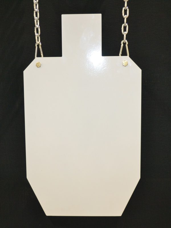 IPSC Metric Silhouette Hanging Target - 100% - Quinn Steel
