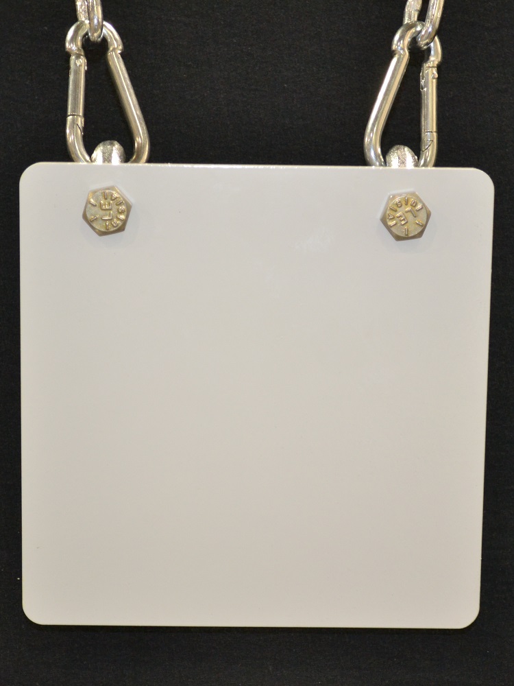 8" Square Gong | Quinn Steel